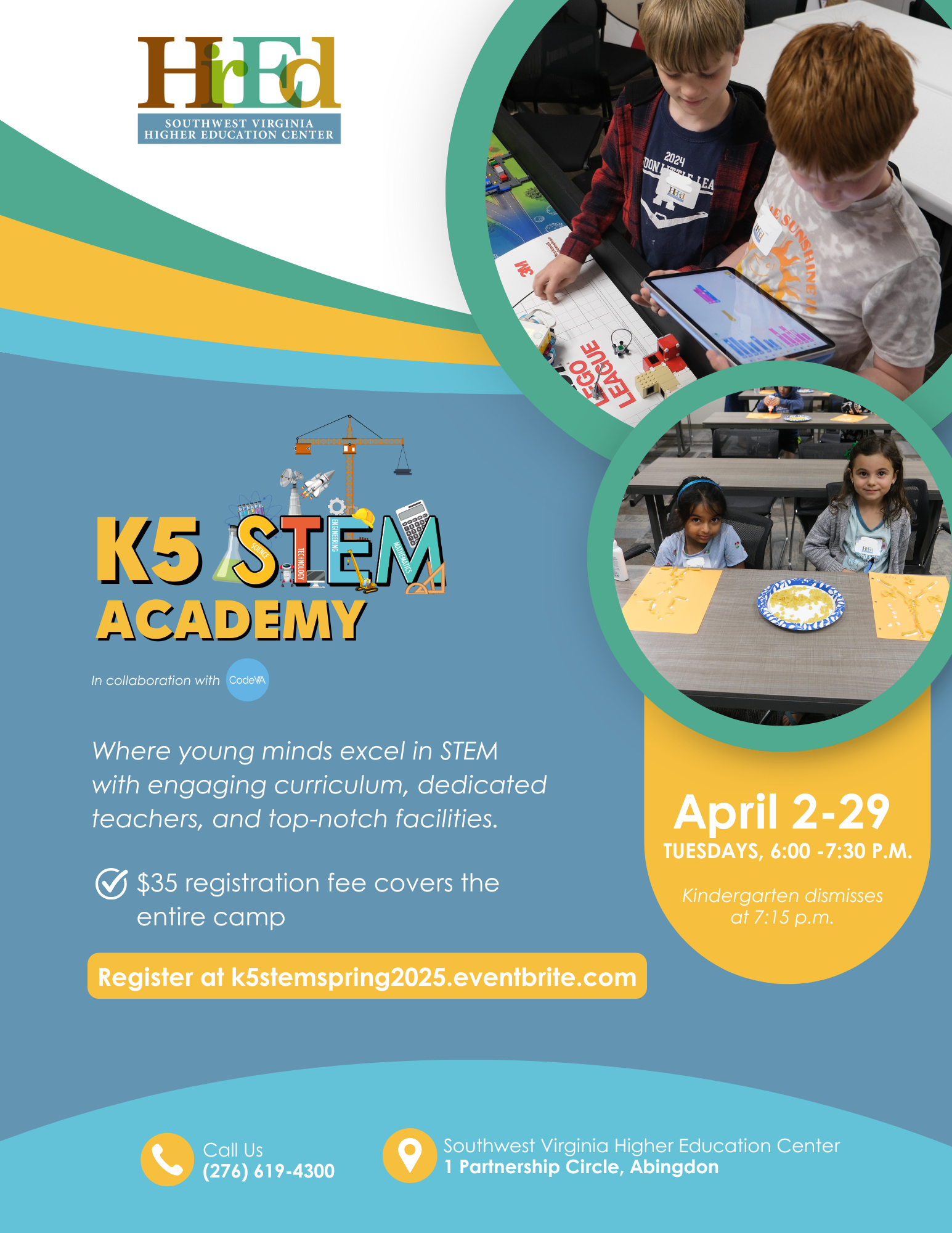 K5 STEM Academy Registration Now Open - Southwest Virginia Higher ...